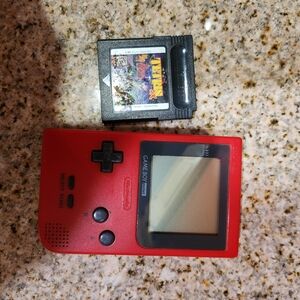 Nintendo | Video Games & Consoles | Vintage Red Game Boy Pocket With ...